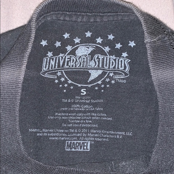 Universal | Tops | Official Universal Studios Marvel Graphic Tee | Poshmark